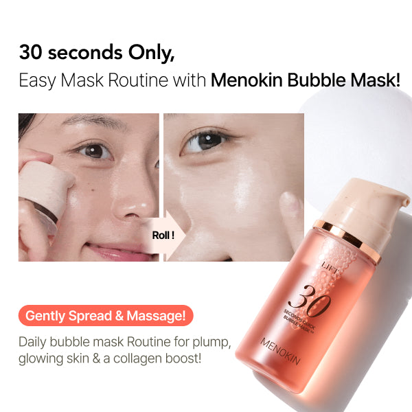 Menokin 30 Seconds Quick Bubble Mask – MENOKIN